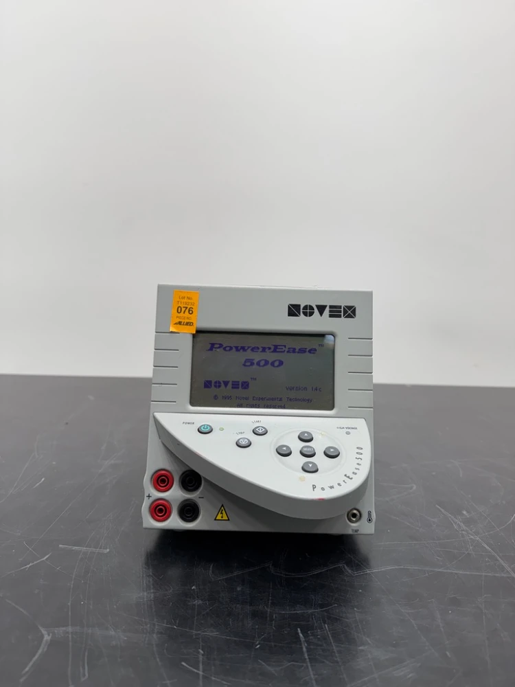 Invitrogen Novex PowerEase 500 Electrophoresis Power Supply | LabX.com