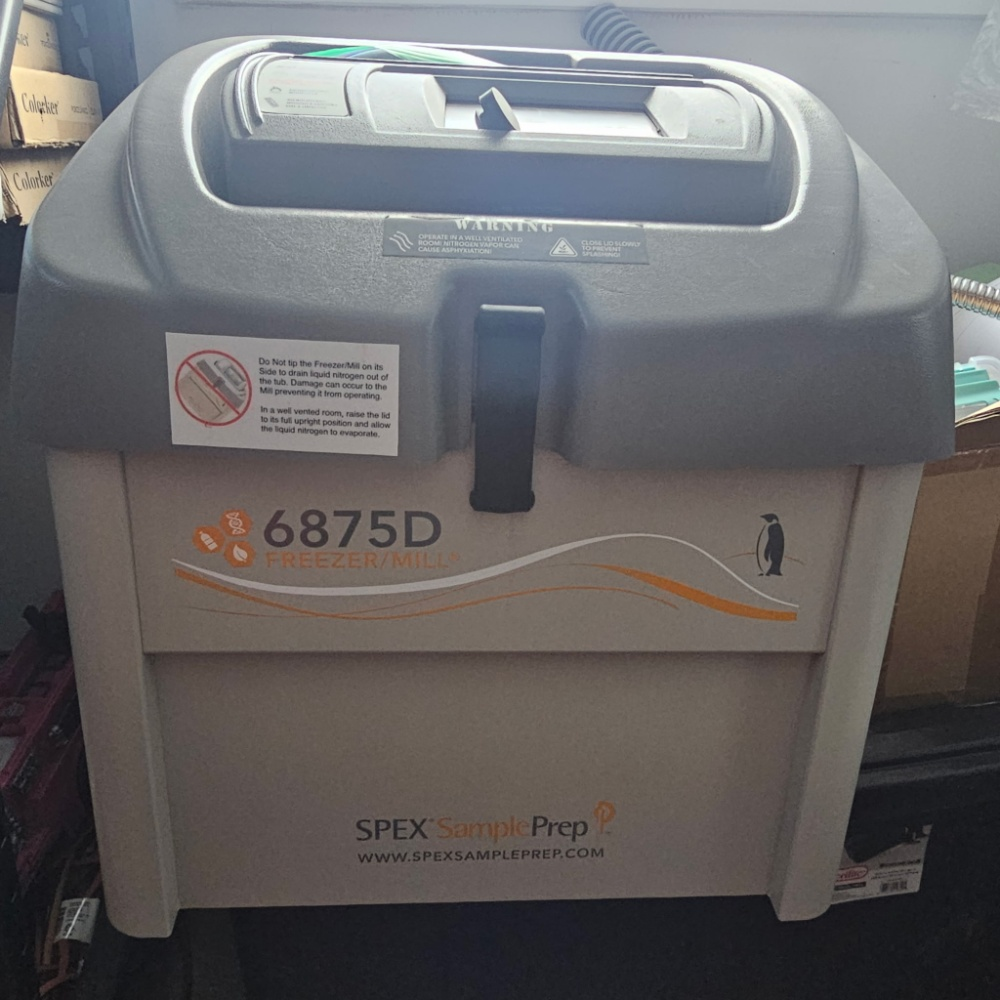 SPEX SamplePrep 6875D Dual-Chamber Freezer/Mill Cryogenic Grinder ...