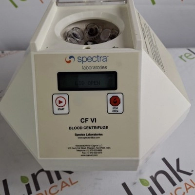 Cygnus Medical Spectra CF VI Blood Centrifuge | LabX.com