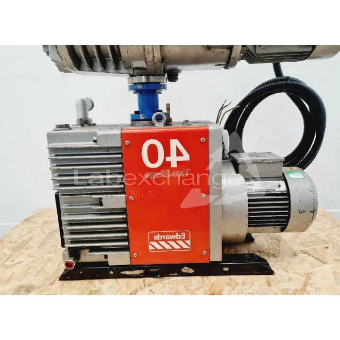 Edwards 40 Two Stage Rotary Vane Vacuum Pump + Edw | LabX.com