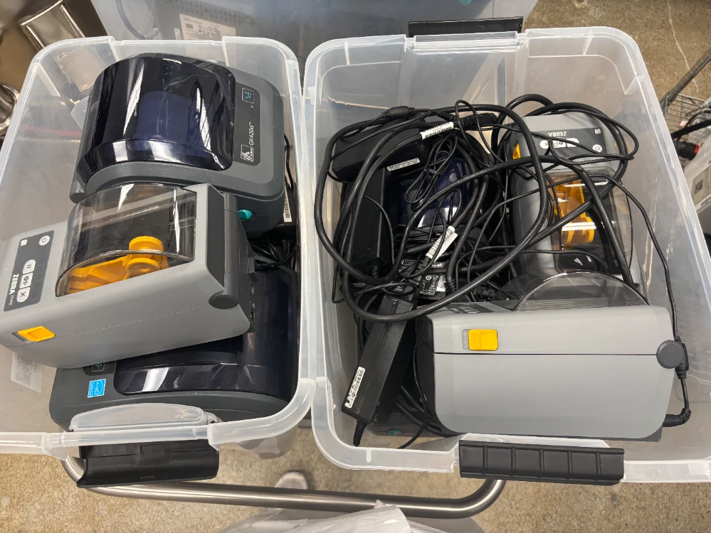 Zebra ZD410 Label Printers Quantity of 7 | LabX.com