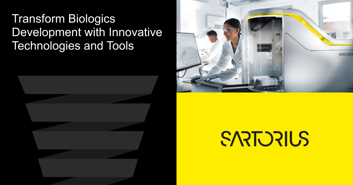 Sartorius: Transform Biologics Development with Innovative Technologies ...