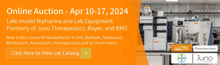 Late-Model Biopharma and Lab Equipment Formerly of Juno Therapeutics ...