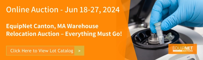 EquipNet Canton, MA Warehouse Relocation Auction – Everything Must Go! | LabX.com