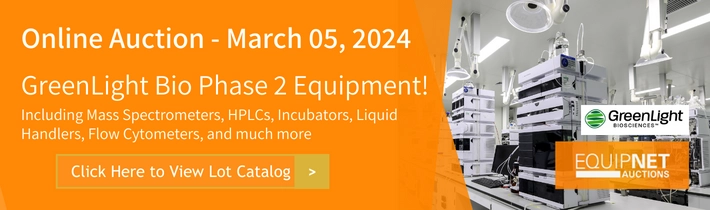 GreenLight Bio Phase 2 Equipment! | LabX.com