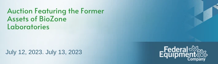 Auction Featuring the Former Assets of BioZone Laboratories | LabX.com