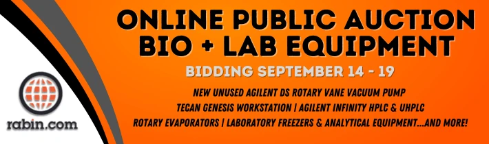 Auction: Bio + Laboratory Equipment Expo | LabX.com