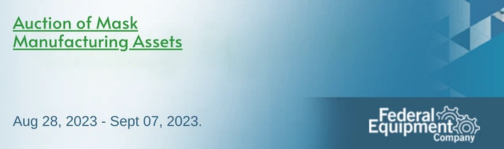 Auction of Mask Manufacturing Assets | LabX.com