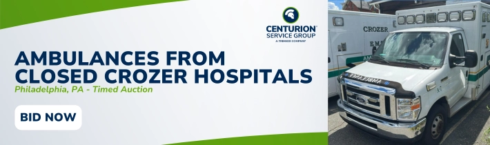 Ambulances from Closed Crozer Hospitals, Philadelphia, PA | LabX.com