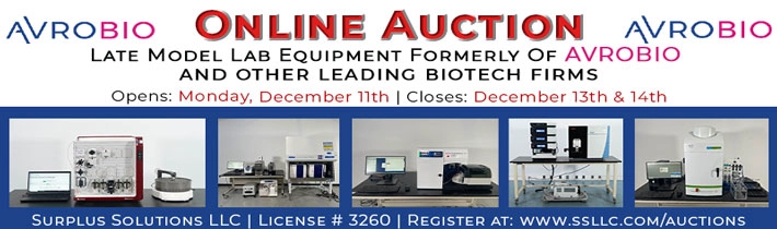 Former Assets of AVROBIO And Other Leading Biotech Firms | LabX.com