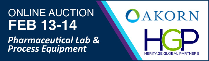 Global Online Auction Featuring Pharmaceutical Lab & Process Equipment ...