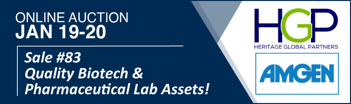 Global Online Auction #83 On Behalf of Amgen Featuring Quality Biotech and Pharmaceutical Lab ...