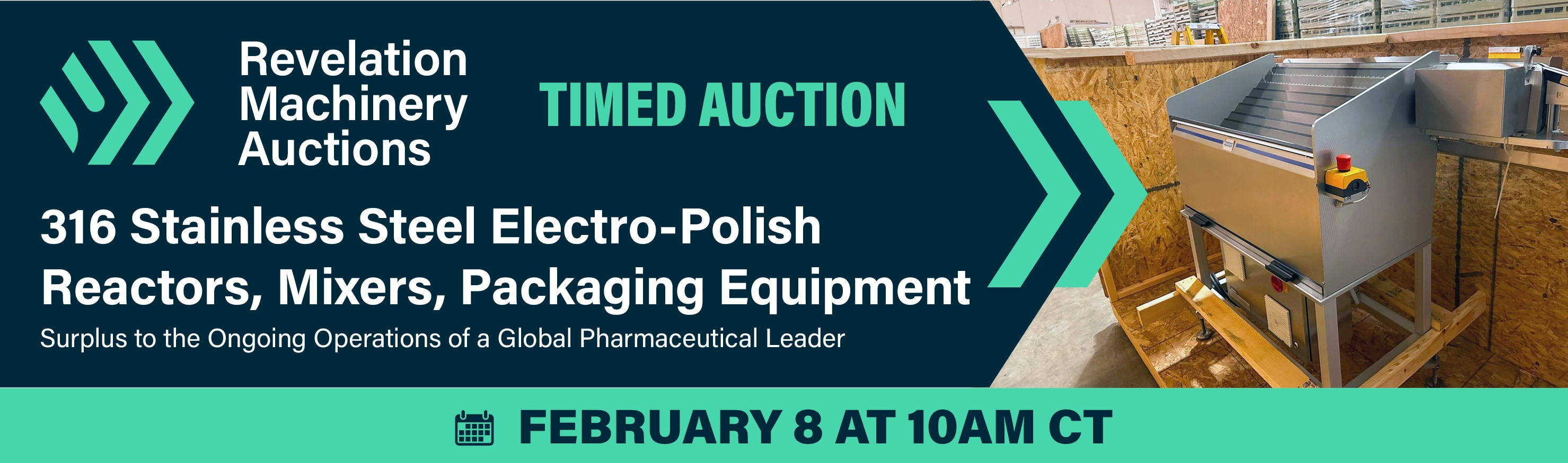 316 Stainless Steel Electro-Polish Reactors, Mixers, Packaging ...