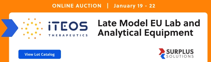 Assets Formerly of Iteos Therapeutics Late Model Lab and Analytical ...