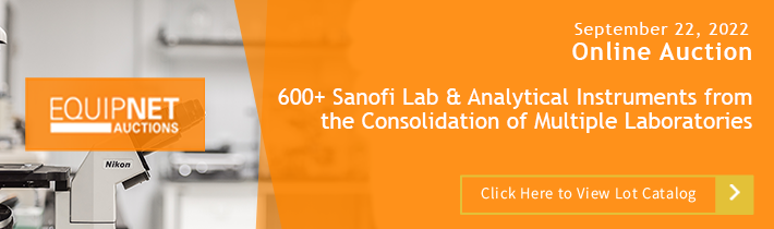 Auction: 600+ Sanofi Lab & Analytical Instruments from the ...